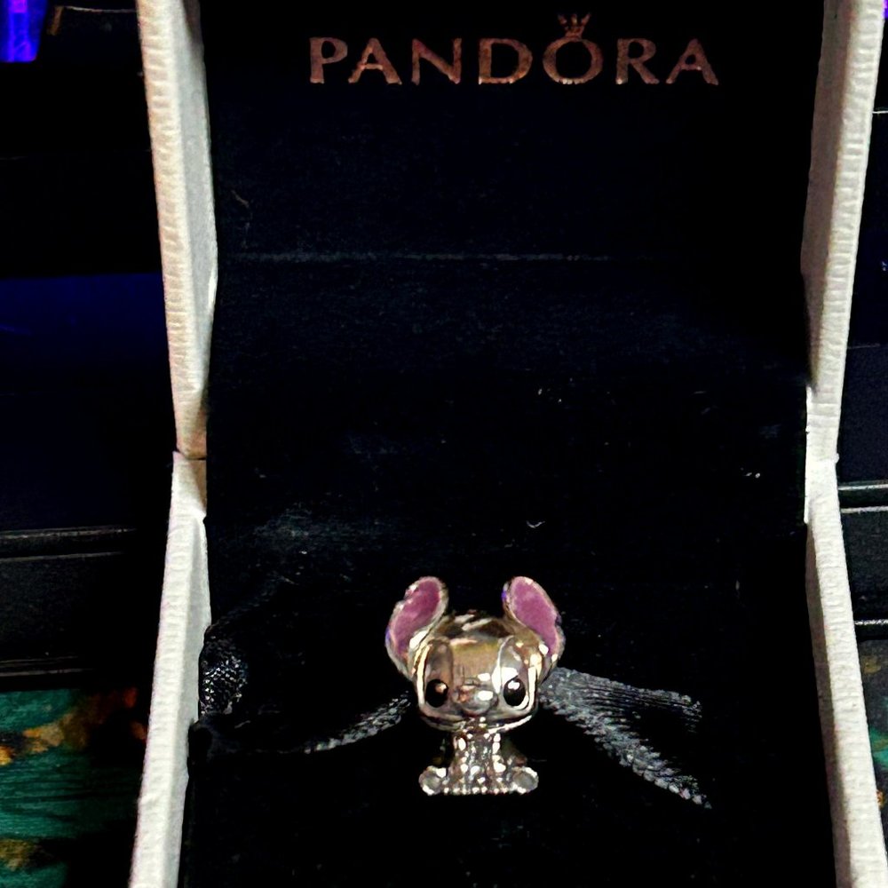 Disney Pandora Lilo & Stitch Charm New - Gem
